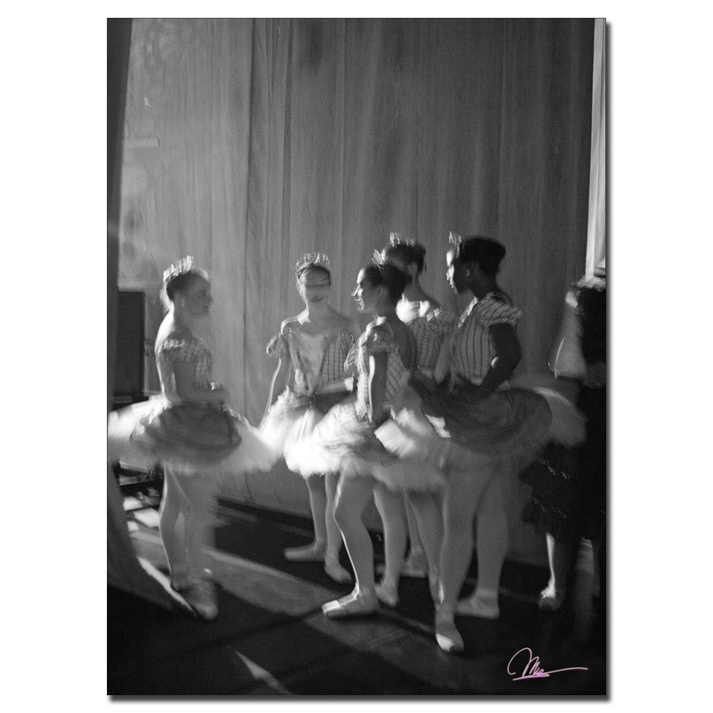 Trademark Fine Art 'Chatting Dancers' by Martha Guerra Photographic Print on Canvas - Wayfair Canada
